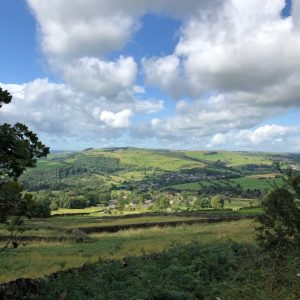 Peak District Easy Walk Along Curbar Edge
