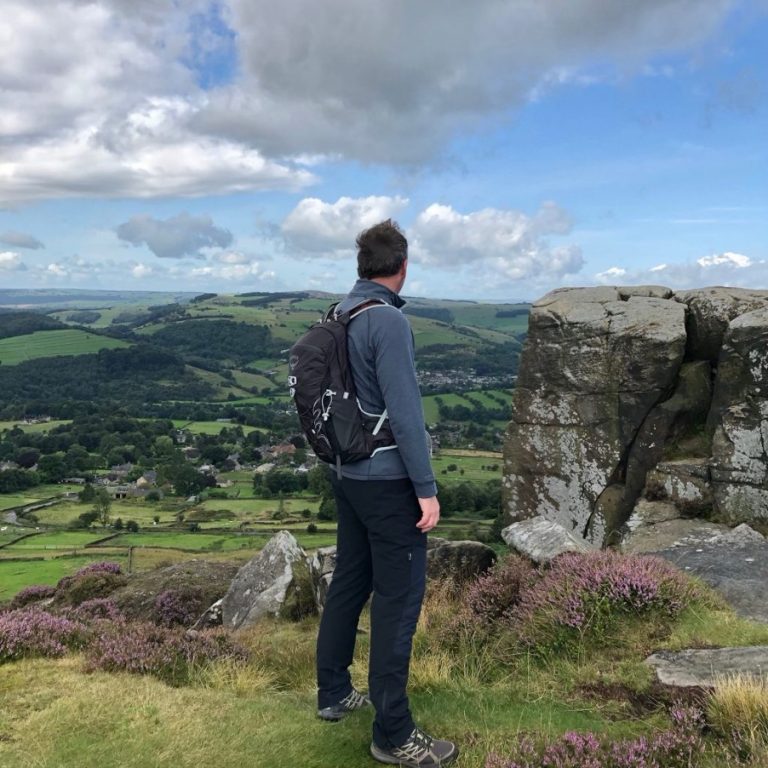 Peak District Easy Walk Along Curbar Edge